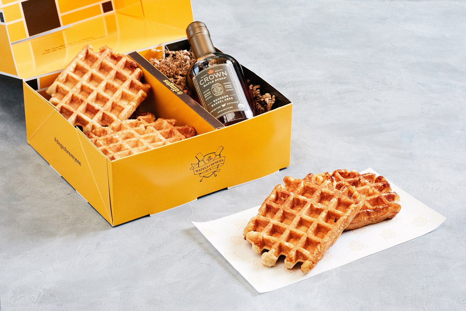 liège wafels & bourbon maple syrup – Wafels & Dinges