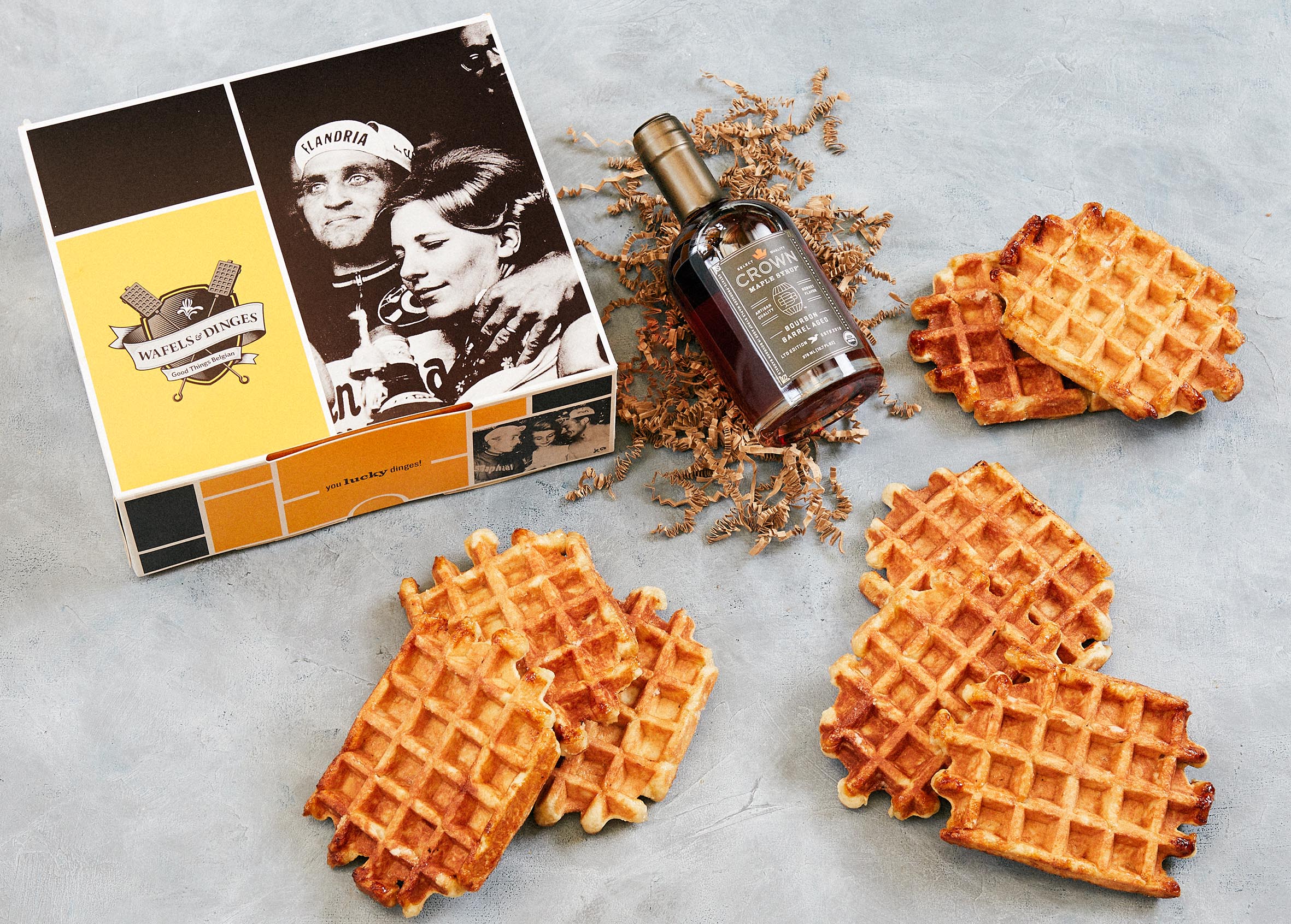 liège wafels & bourbon maple syrup – Wafels & Dinges